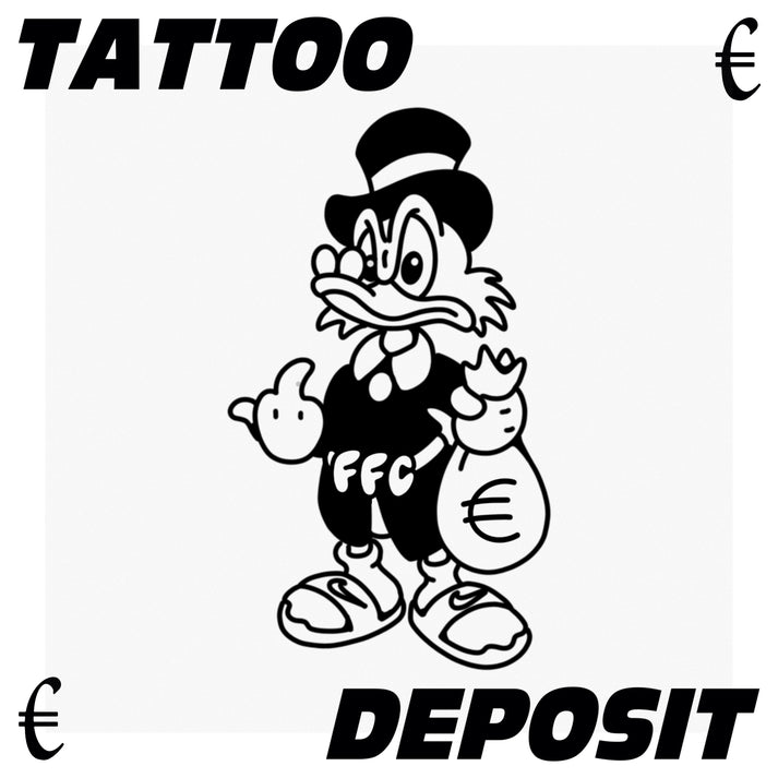 TATTOO DEPOSIT – FUTURE FLASH CLUB